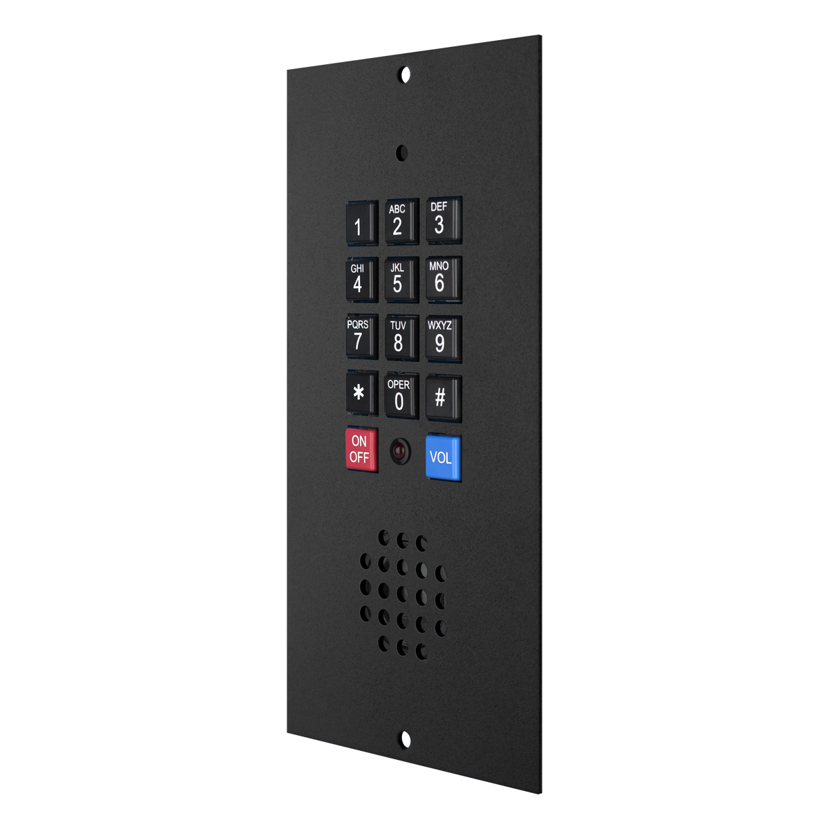 301 Series Fortress Emergency Phone - Black Powder Coat